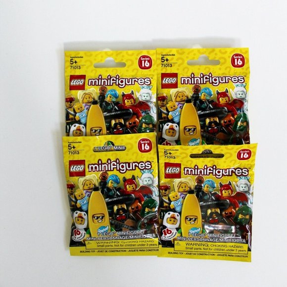 Lego | Toys | Lego 713 Minifigures Minifig Series 16 Lot Of 4 | Poshmark